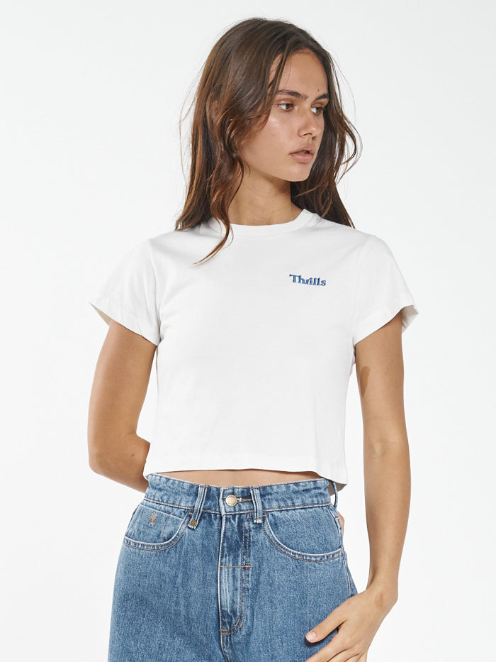 Thrills Never Forget Mini Fit Tee – Flynn's Inland Surf Co. Thrills Never Forget Mini Fit Tee – Flynn's Inland Surf Co.