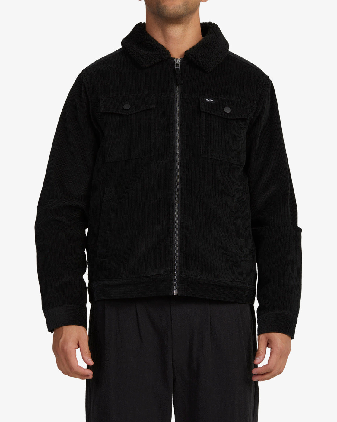 RVCA Easy Trucker Sherpa Jacket – Flynn's Inland Surf Co.